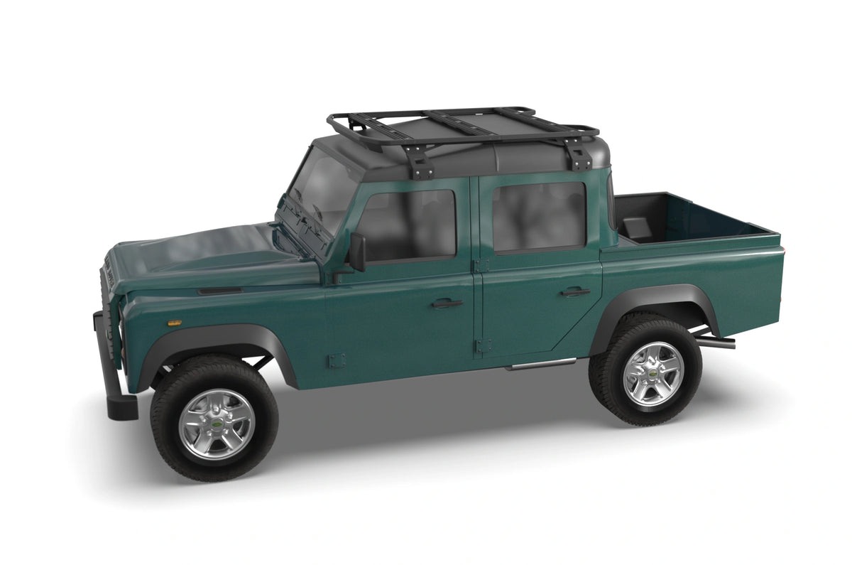 LAND ROVER DEFENDER 110 DOUBLE CAB PICKUP (1990-2016) EXPEDITION ROOF ...