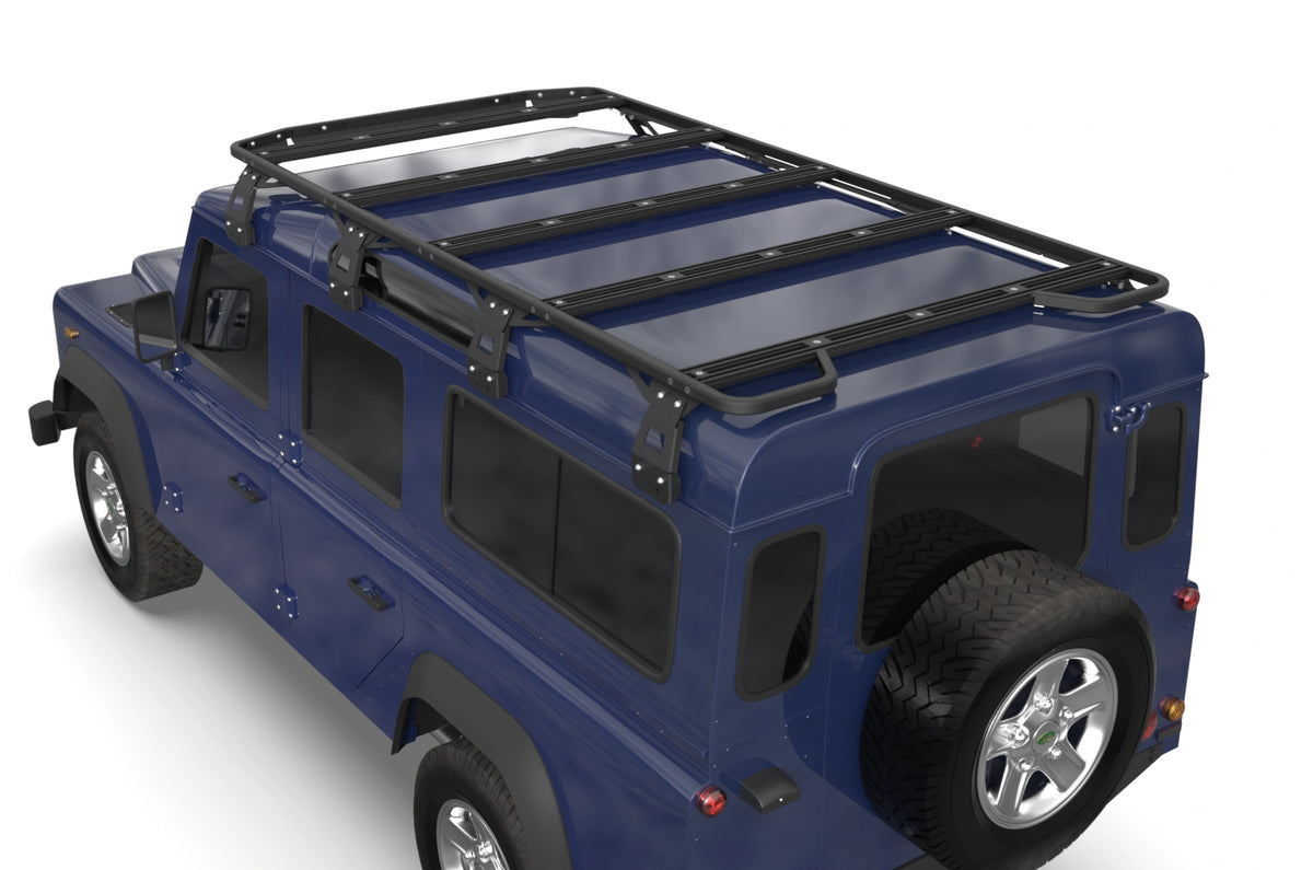 LAND ROVER DEFENDER 110 STATION WAGON (1990-2016) EXPEDITION ROOF RACK ...
