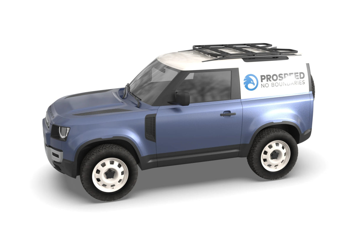 LAND ROVER DEFENDER 90 L663 (2020-PRESENT) SHORT EXPEDITION ROOF RACK ...