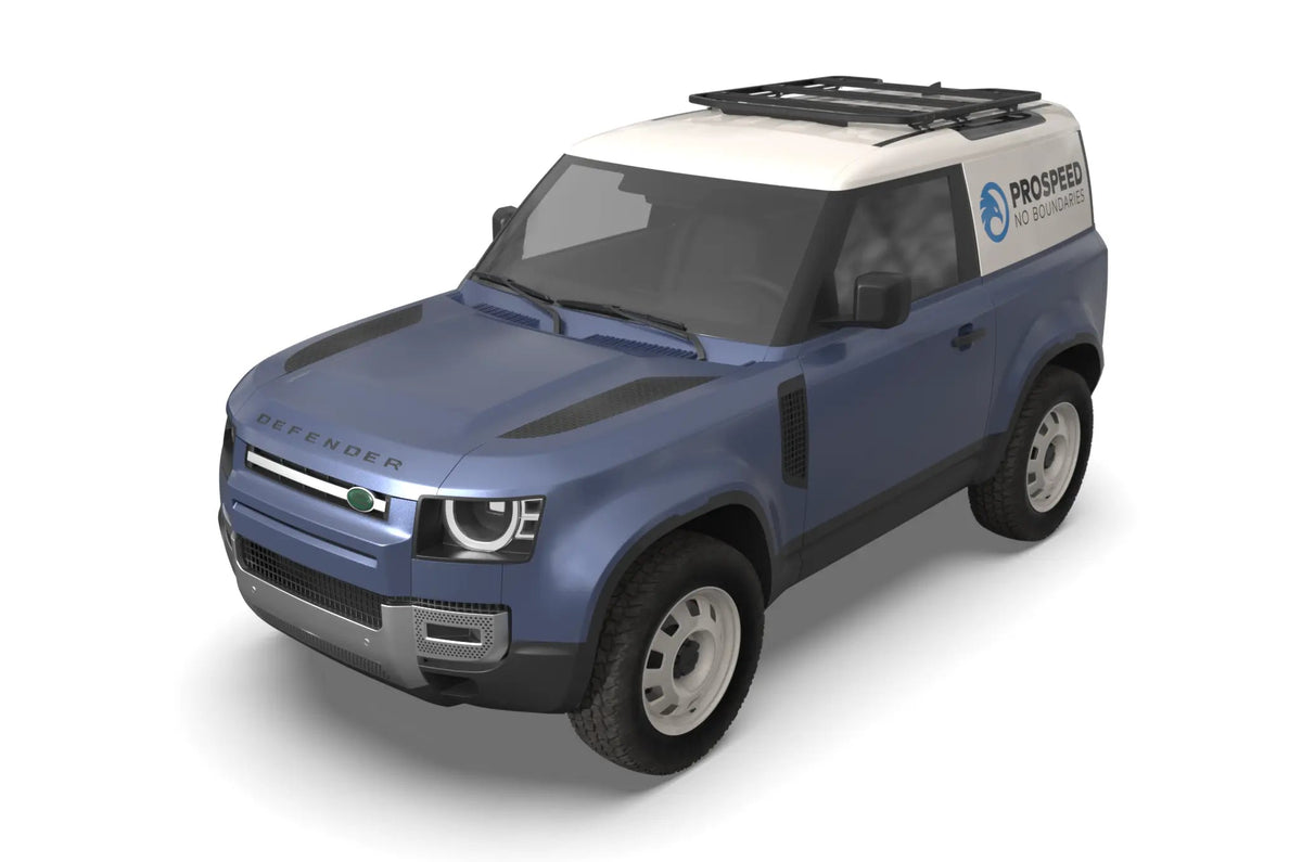 LAND ROVER DEFENDER 90 L663 (2020-PRESENT) SHORT EXPEDITION ROOF RACK ...